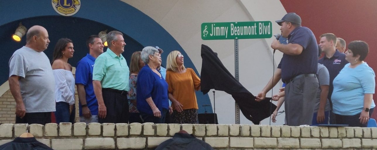 Jimmy Beaumont Boulevard unveiled - Mon Valley Independent