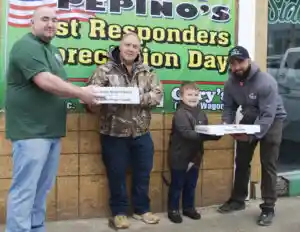Pizza for first responders - Mon Valley Independent