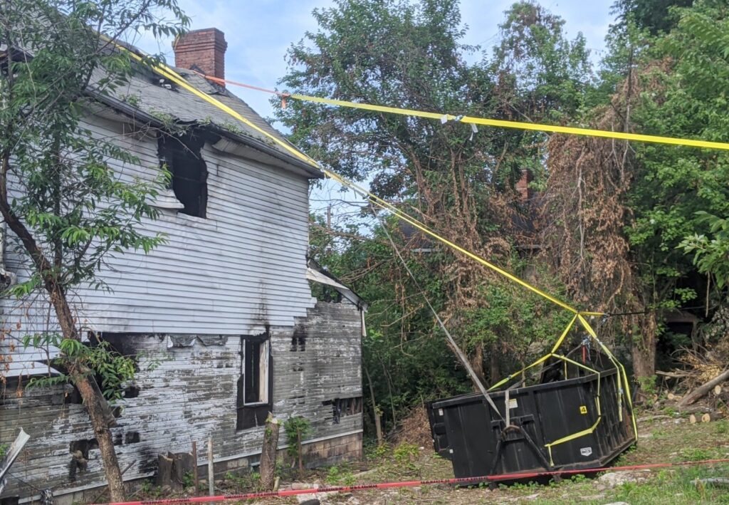 Fire-damaged home causes concern in Monessen - Mon Valley Independent
