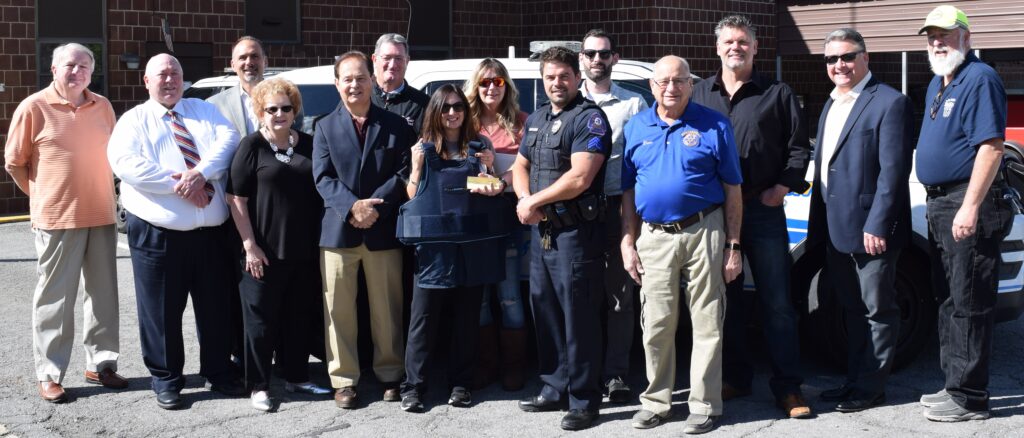 Monongahela Rotary Club aids Police Vest Fund - Mon Valley Independent