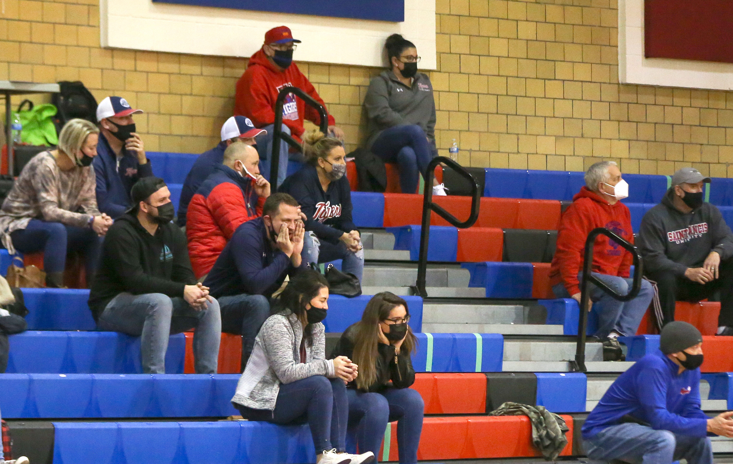 Socially distanced crowd - Mon Valley Independent