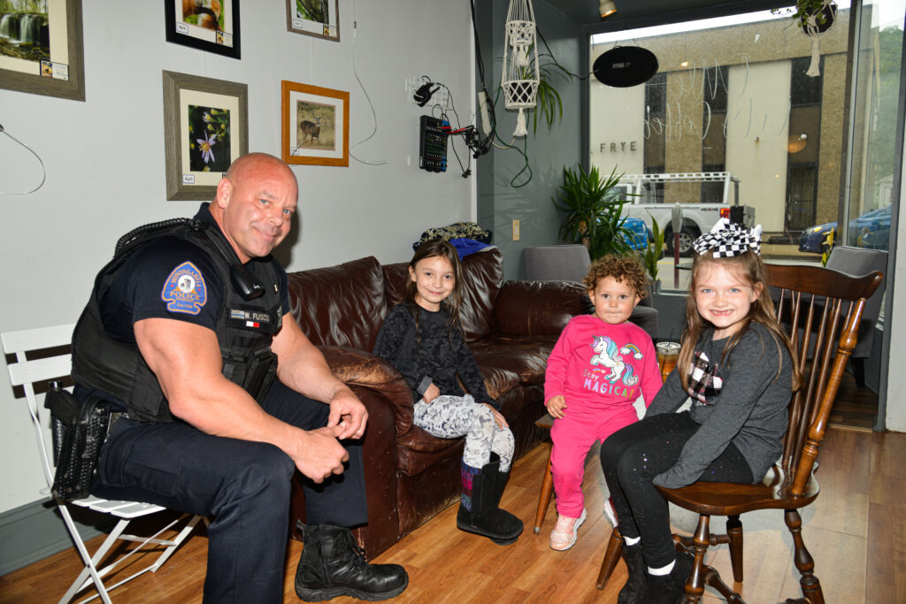 Monongahela police chat with residents during Coffee with a Cop - Mon ...