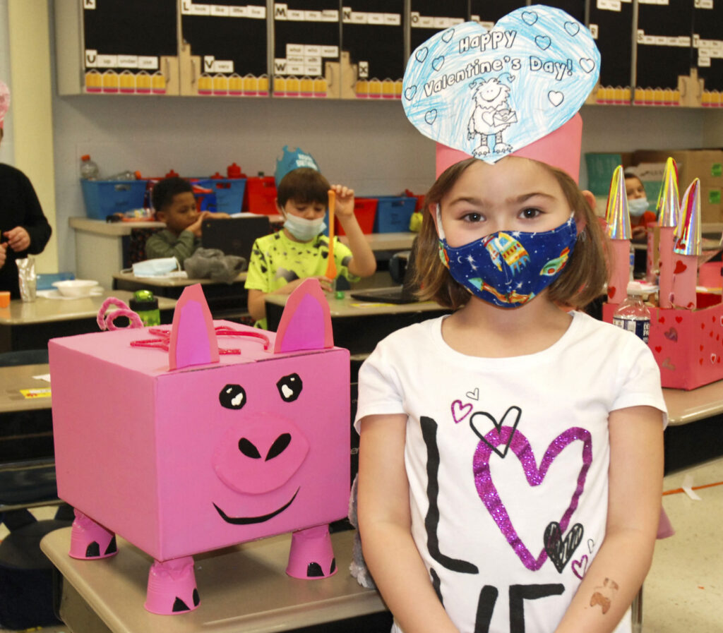 Valentine's greetings at Ringgold South - Mon Valley Independent