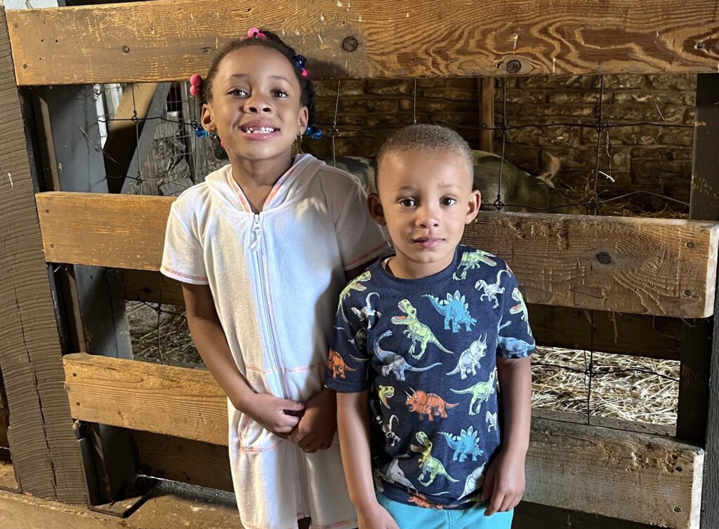 Exhibit farm at Round Hill Park - Mon Valley Independent