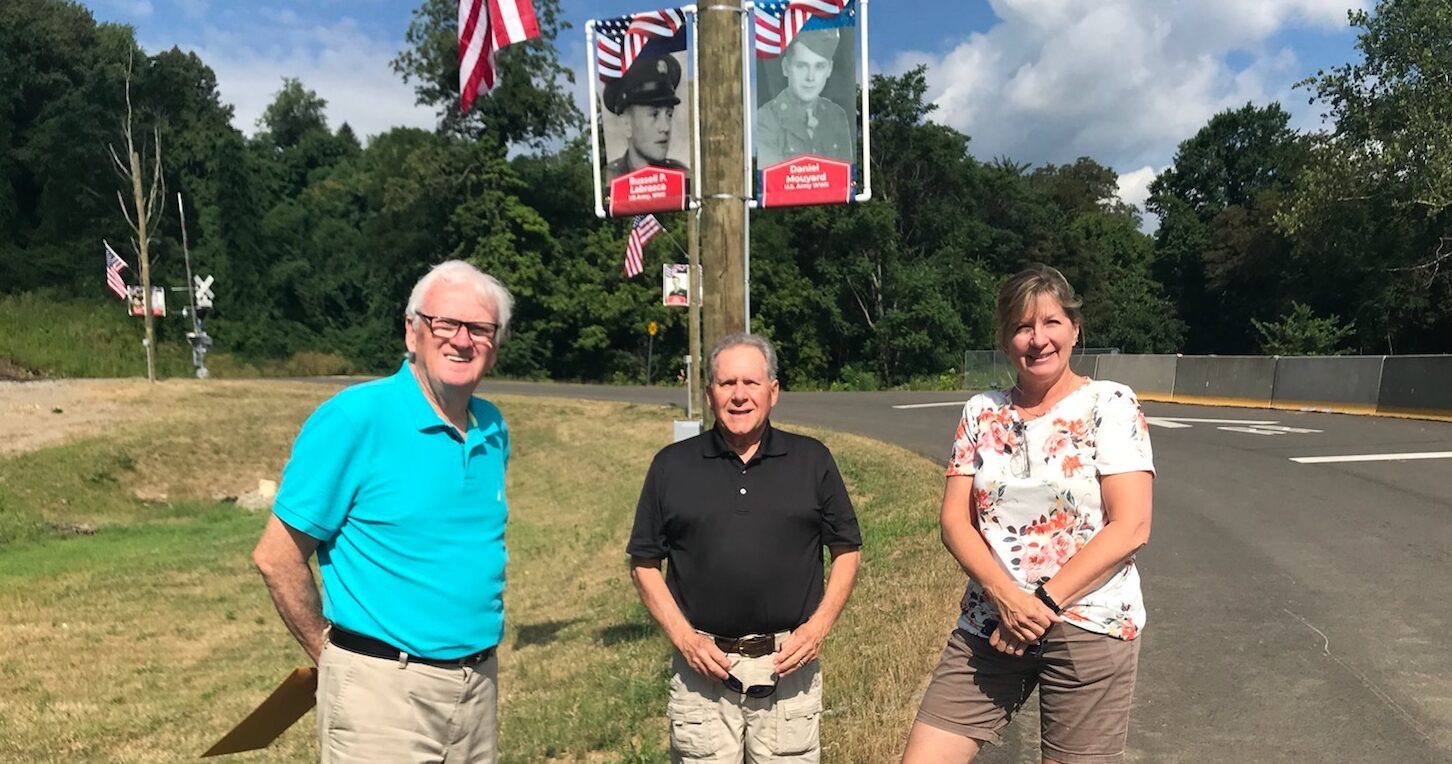 Dunlevy honors deceased veterans with banner project - Mon Valley ...