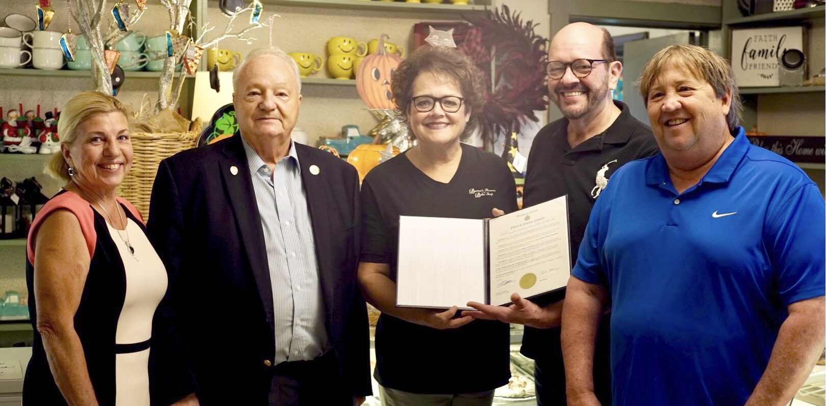 Elizabeth business honored for 40th anniversary - Mon Valley Independent