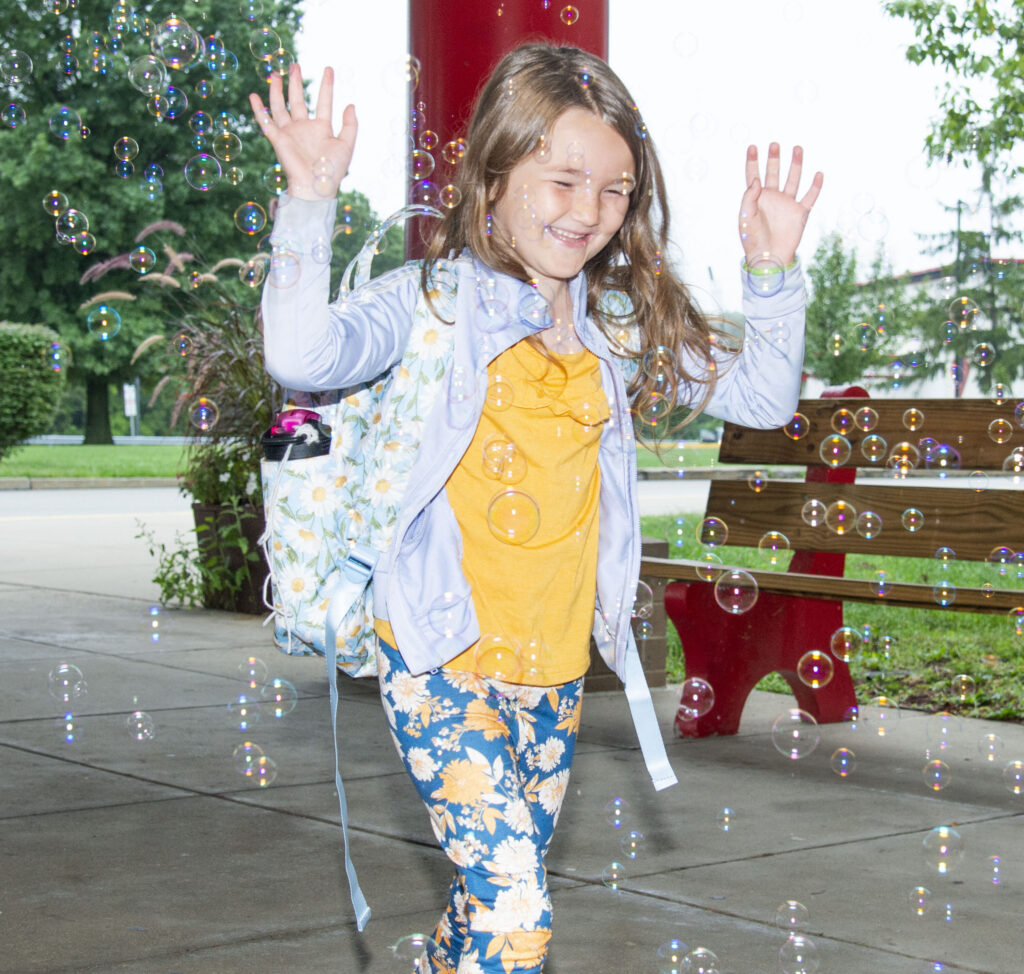 Bubbly start to the school day - Mon Valley Independent