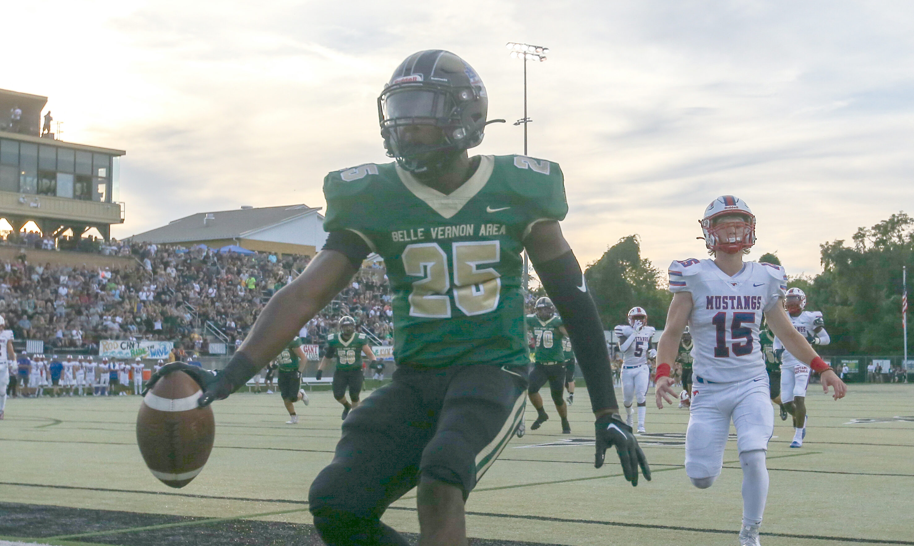 Martin’s three early TDs lead BVA past LH - Mon Valley Independent