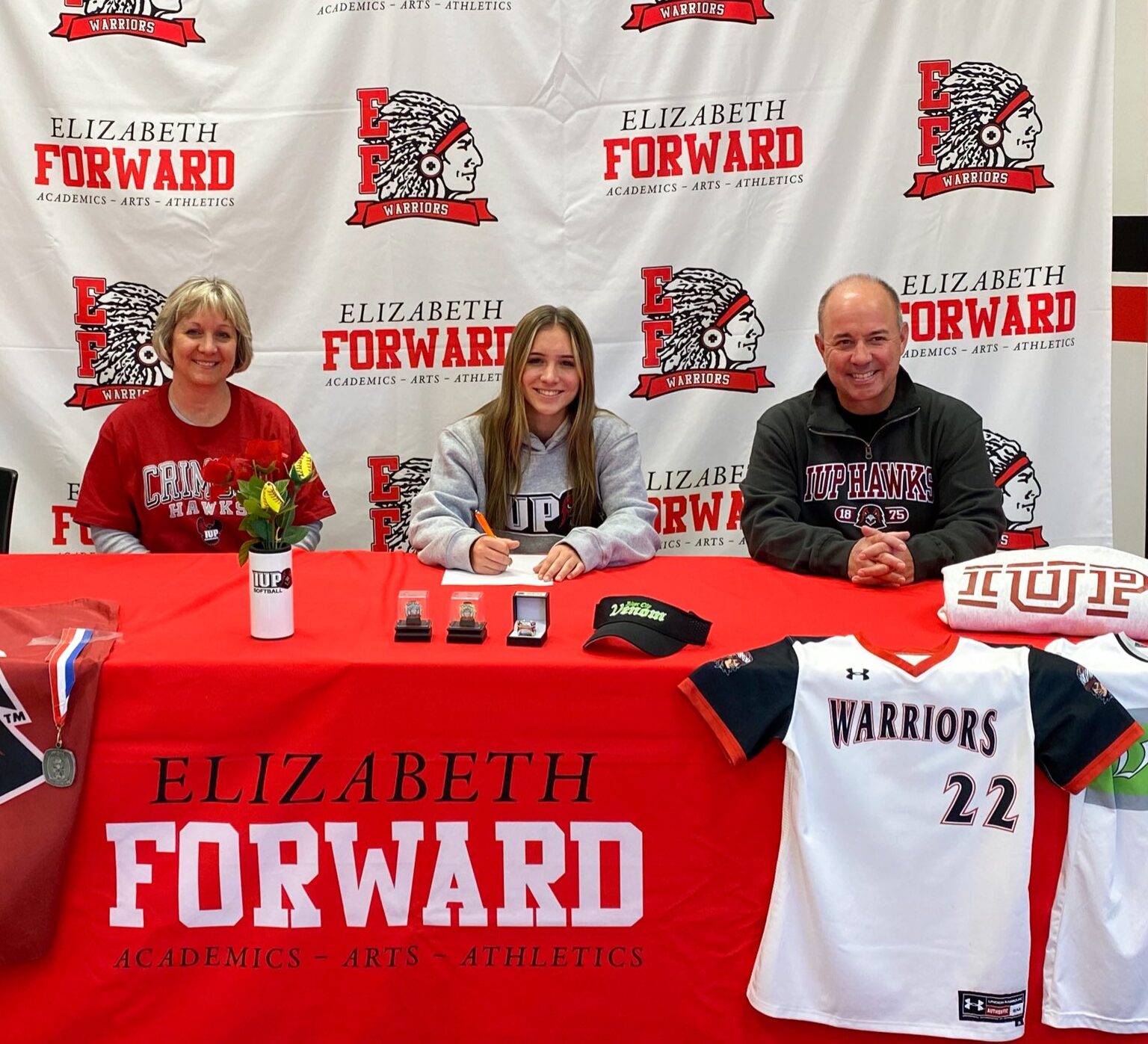 Elizabeth Forward's Lauren Vay signs to play softball at IUP - Mon ...