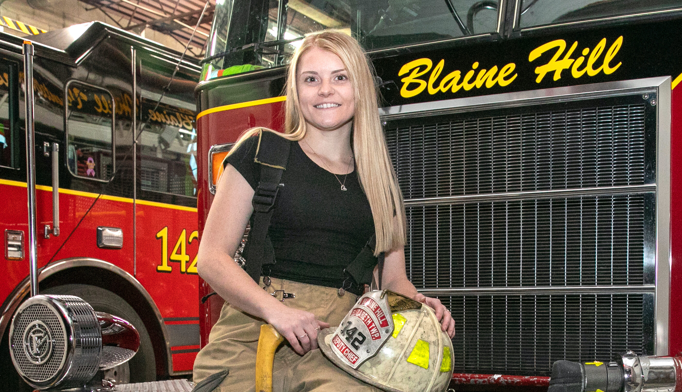 Firefighter is first female deputy chief at Blaine Hill - Mon Valley ...