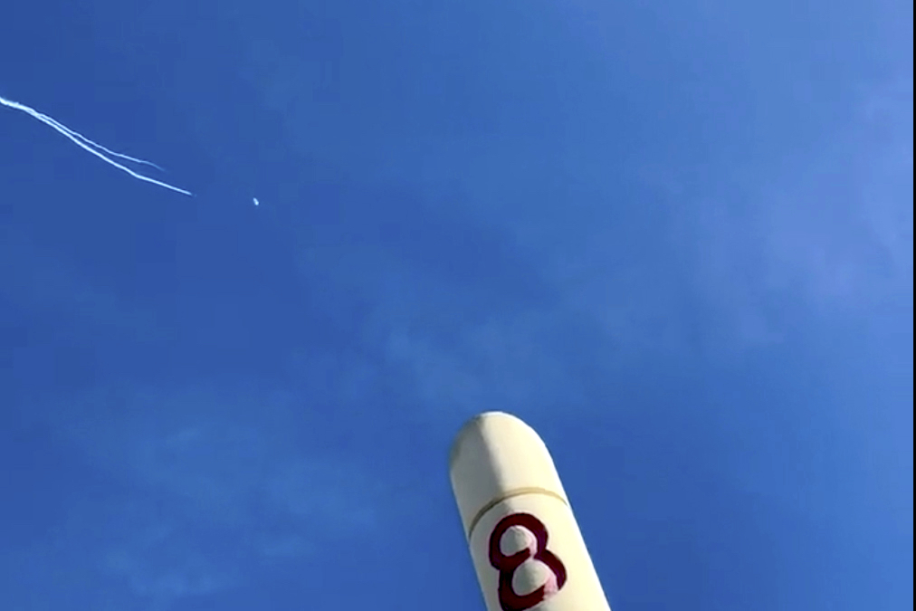 Area residents watch as balloon is shot down - Mon Valley Independent