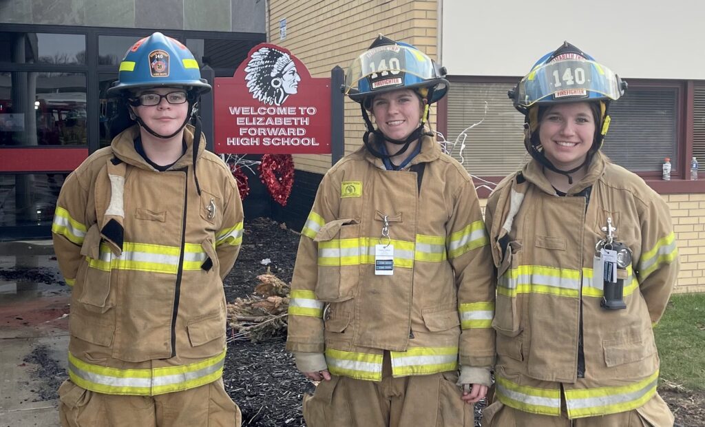 Junior firefighters answered the call - Mon Valley Independent