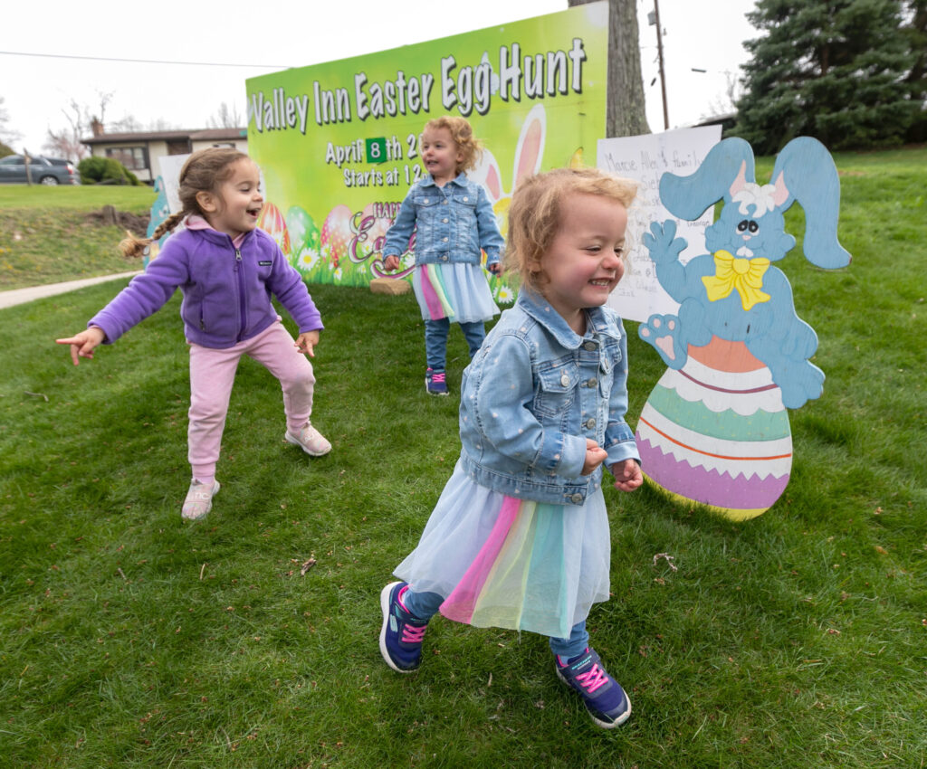 On the hunt for Easter eggs - Mon Valley Independent