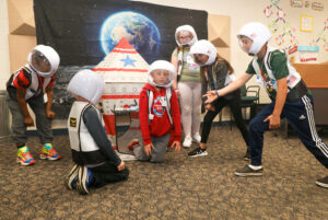 Space exploration at California Area Elementary - Mon Valley Independent