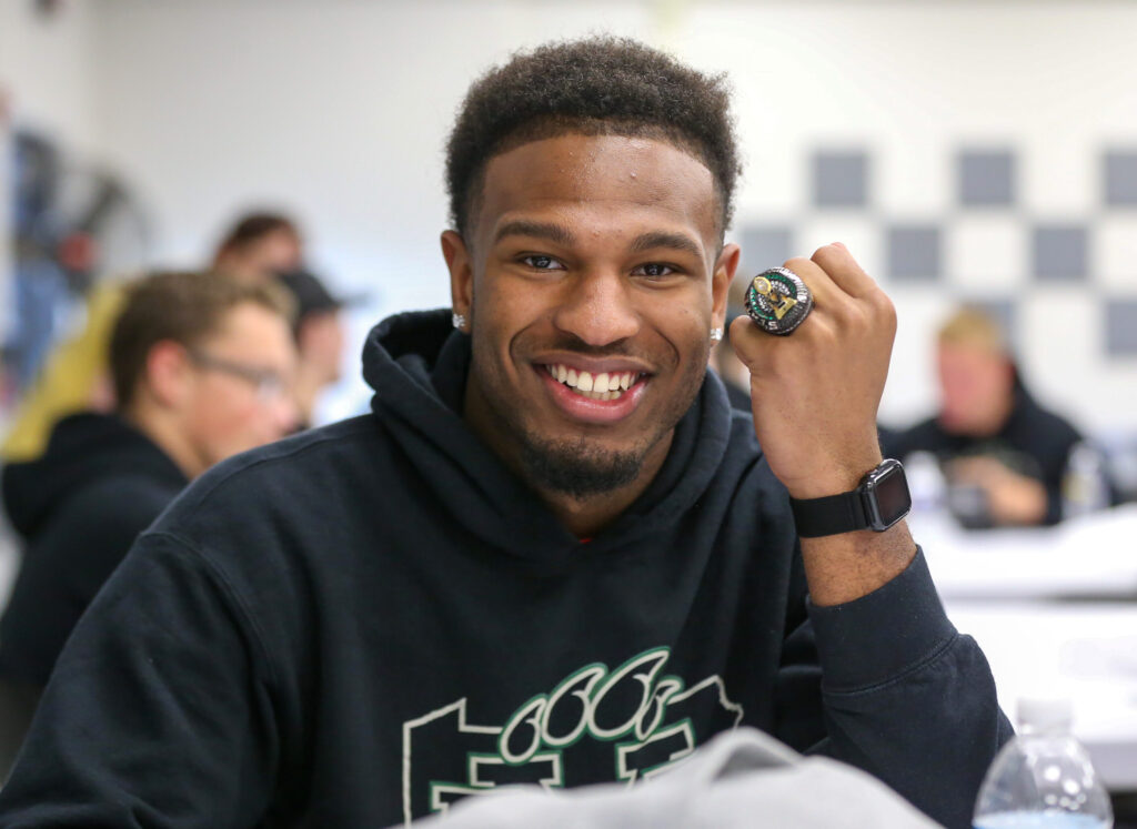 BVA Leopards get state championship rings - Mon Valley Independent