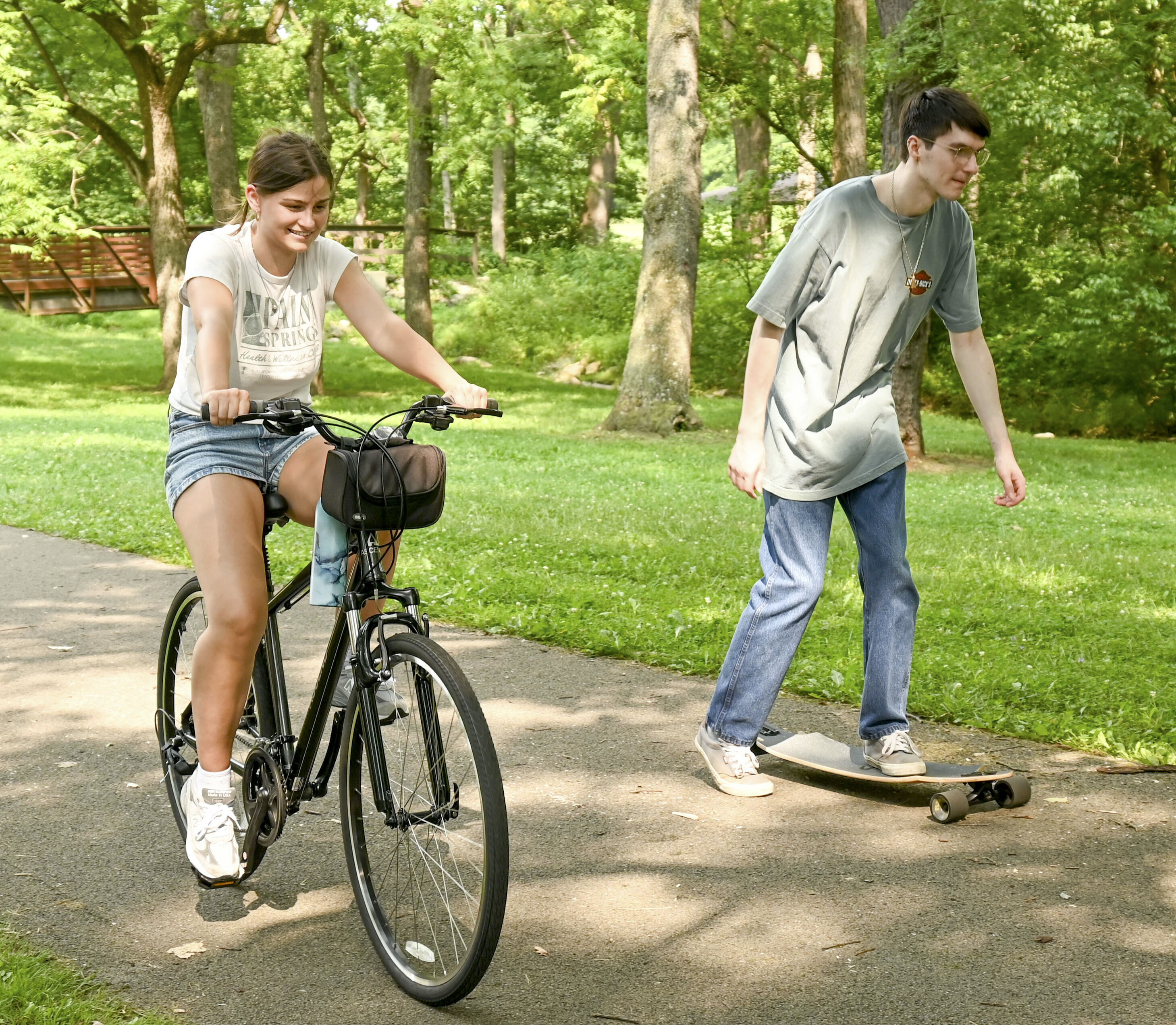 Beautiful day for biking, skateboarding - Mon Valley Independent