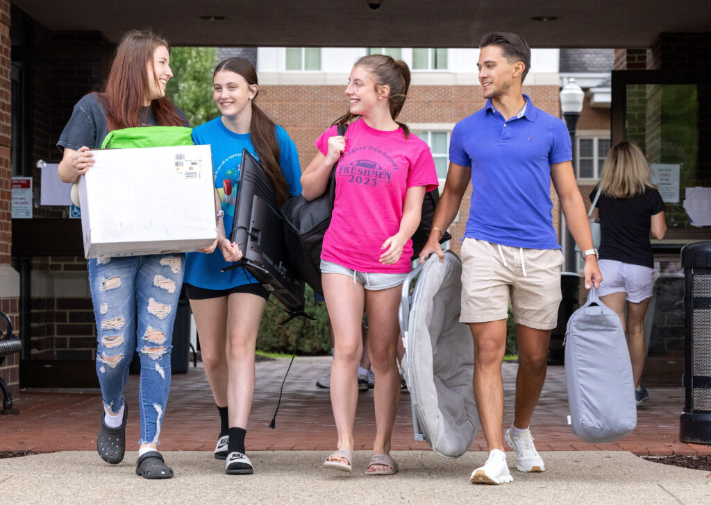 Move-in day at PennWest California - Mon Valley Independent