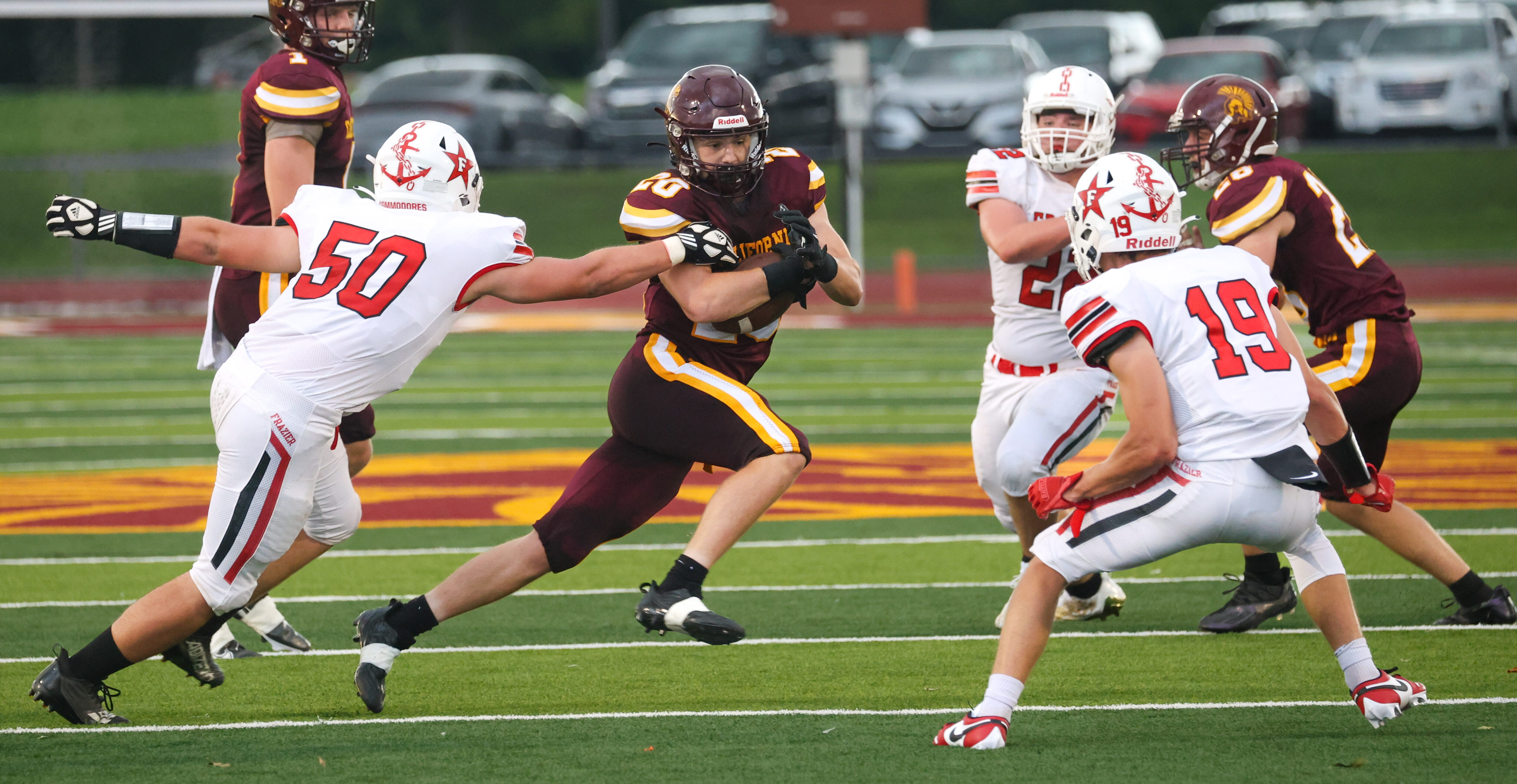 Trojans run through Commodores - Mon Valley Independent