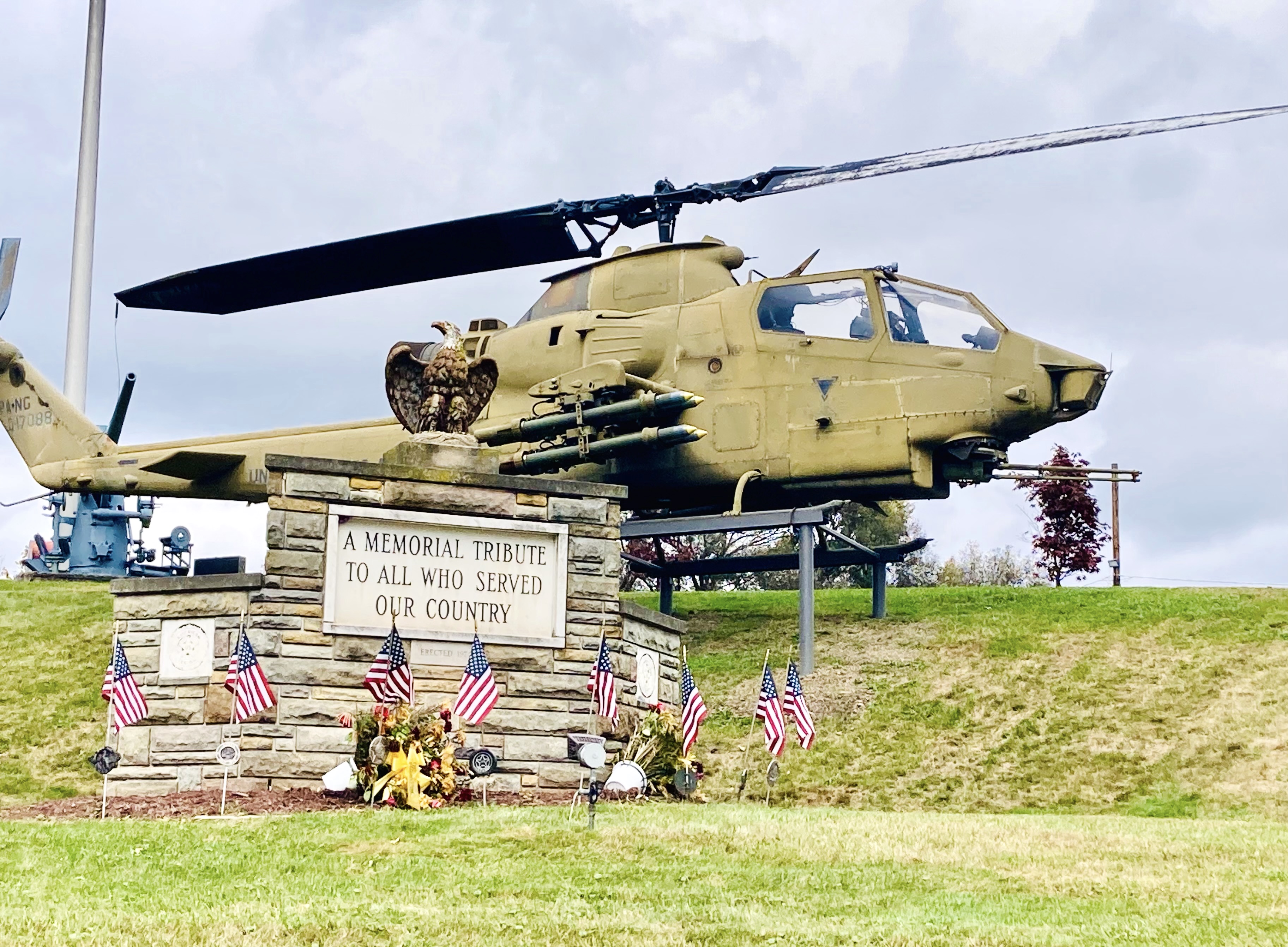 Vintage helicopter lands at White Oak American Legion - Mon Valley Independent