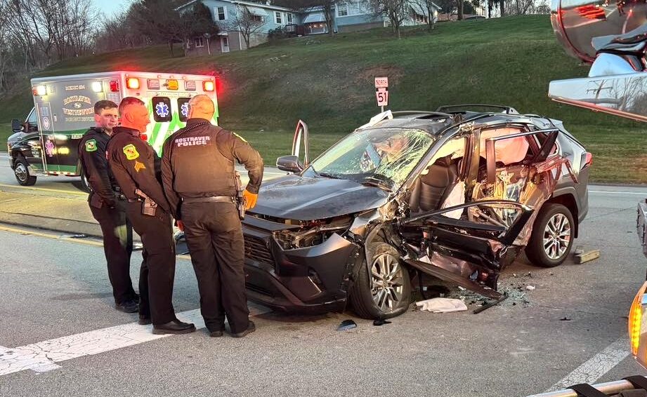 Driver hurt in Route 51 crash - Mon Valley Independent