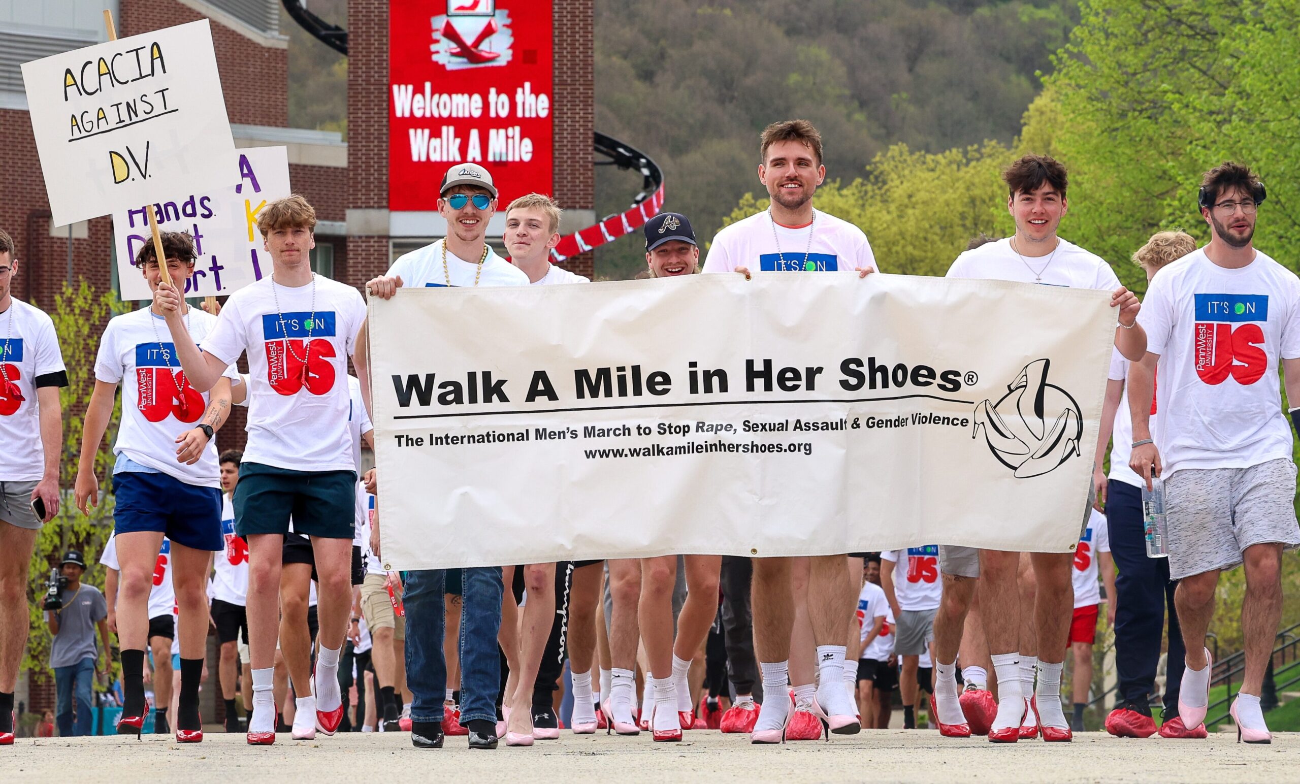 Walking a mile in her shoes at PennWest California - Mon Valley Independent