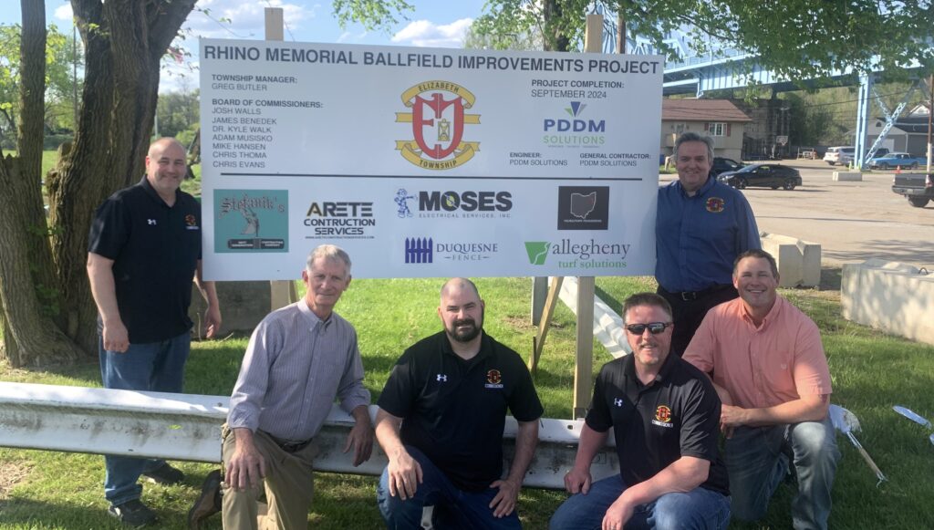 Groundbreaking held for new field - Mon Valley Independent