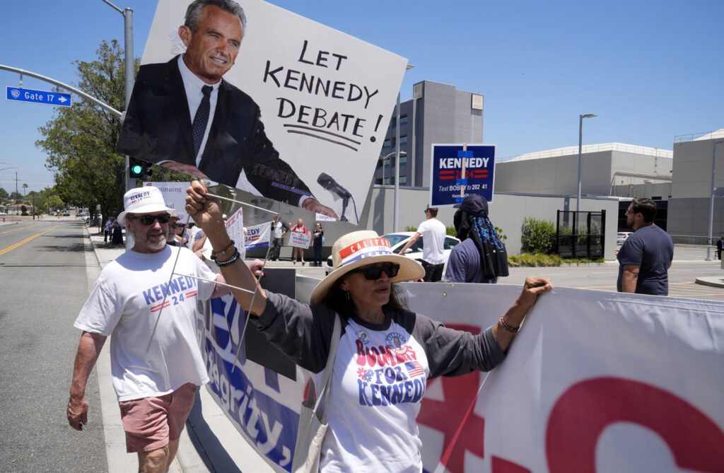 Robert F. Kennedy Jr. didn’t make the debate stage — now faces hurdles ...