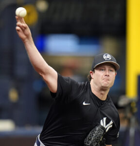 Yankees’ ace Cole gets closer to return after rehab start - Mon Valley ...