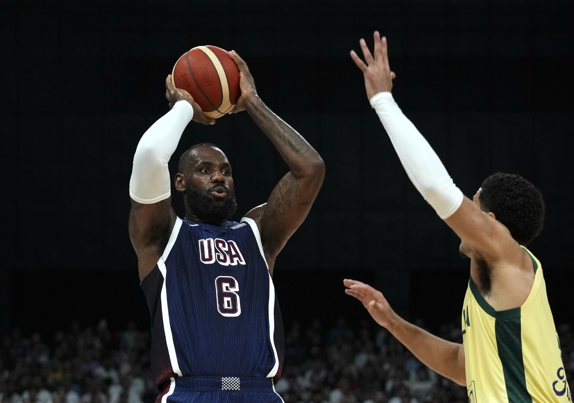 LeBron, 39, still center of attention for U.S. - Mon Valley Independent