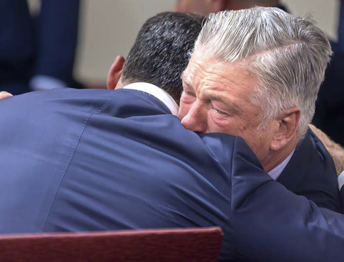 Alec Baldwin weeps in court when judge announces involuntary ...