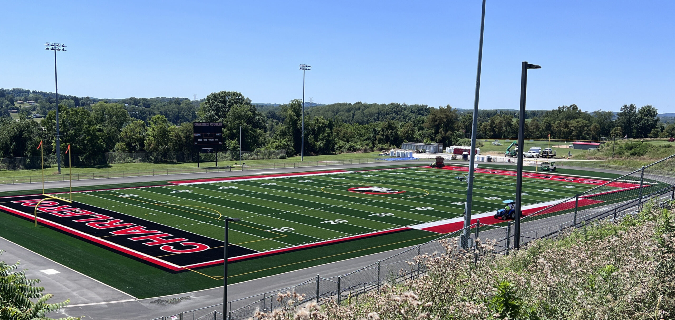 Charleroi stadium upgrades nearly complete - Mon Valley Independent