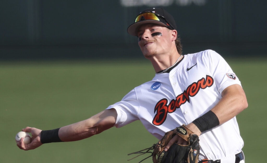 Australian second baseman Travis Bazzana taken by Guardians with top ...