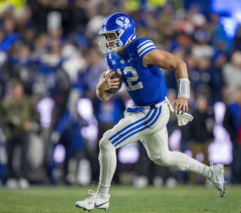 BYU quarterback Retzlaff brings TDs and Jewish culture - Mon Valley ...