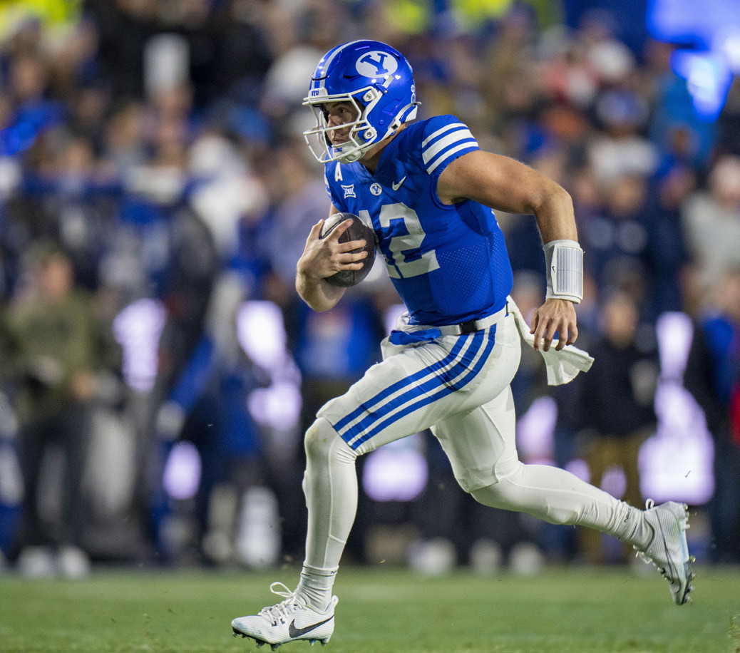 BYU quarterback Retzlaff brings TDs and Jewish culture - Mon Valley ...