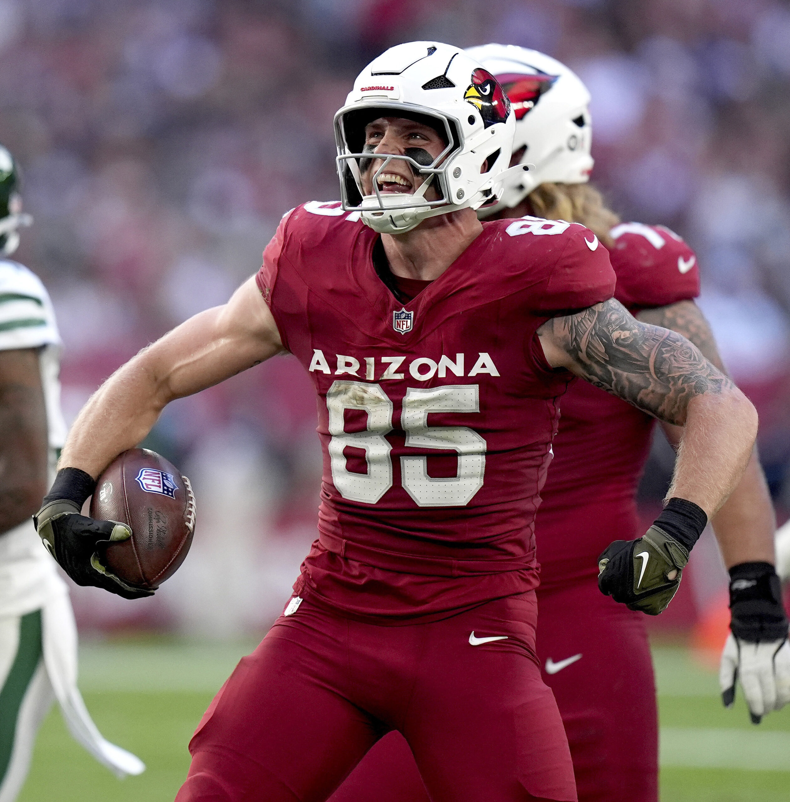 Arizona’s McBride continuing ascension among NFL TE’s - Mon Valley ...