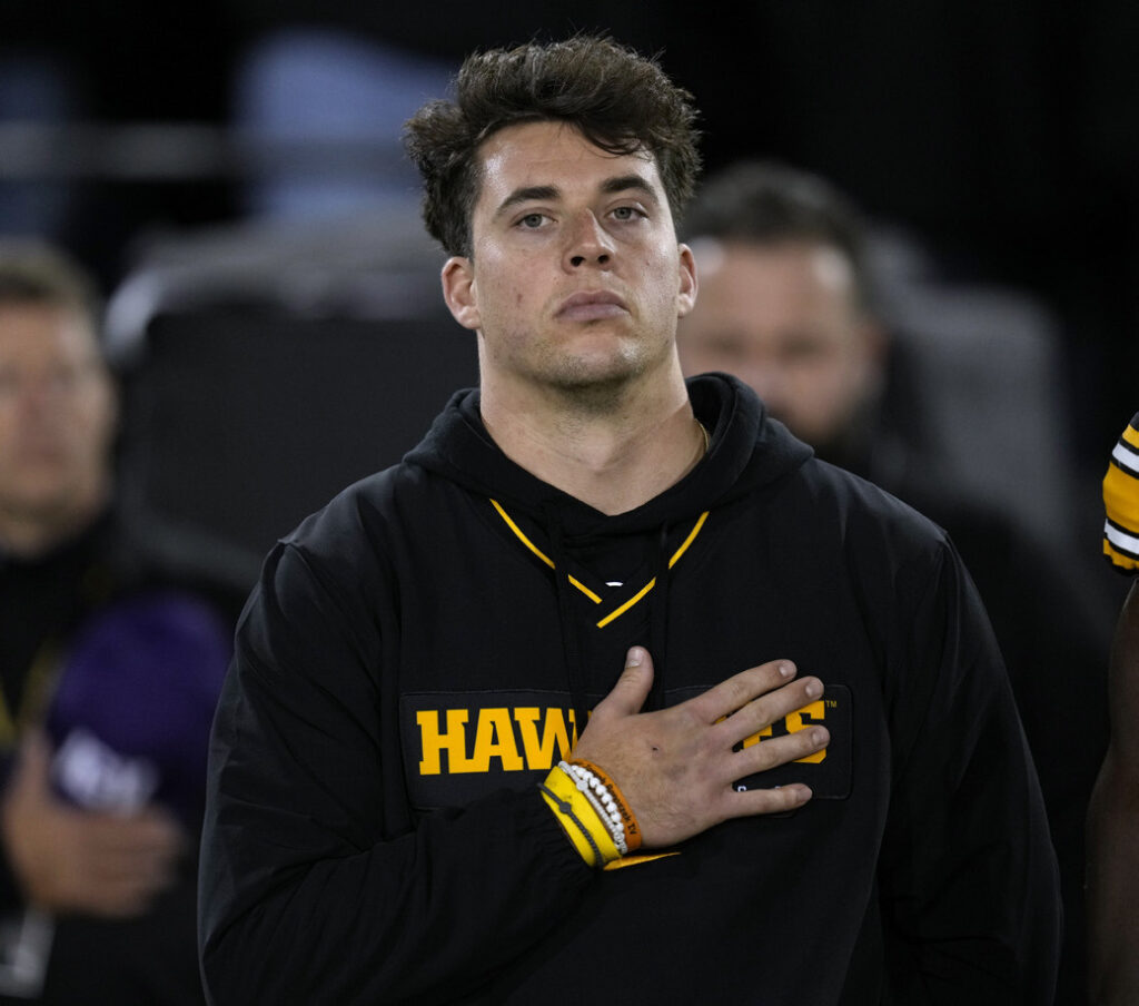 Iowa QB Cade McNamara will transfer for 7th year of eligibility - Mon ...