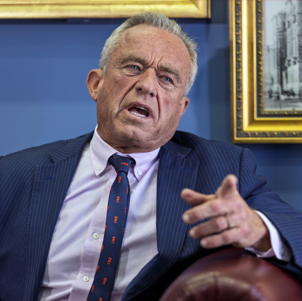 Robert F. Kennedy Jr.’s famous name and controversial views collide in ...
