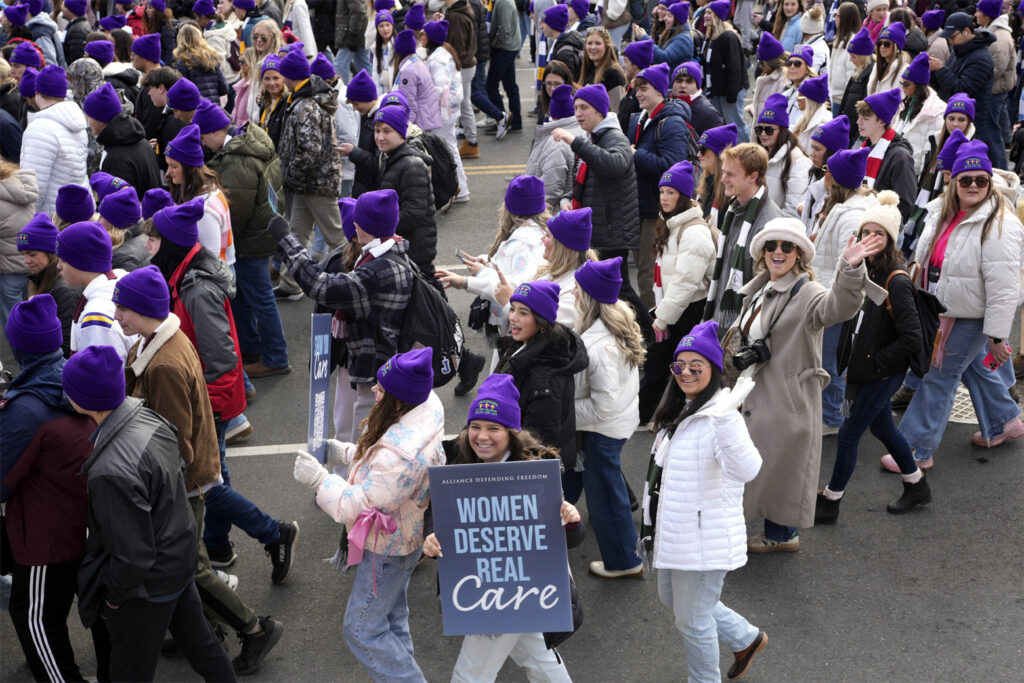 Trump, Vance join March for Life activists in celebrating the movement ...
