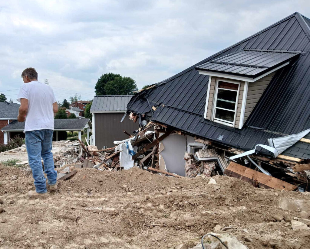 Family finally receives settlement after home collapse - Mon Valley ...