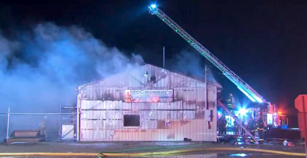 Local marina destroyed by fire - Mon Valley Independent