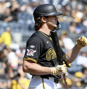 Cook embracing first base in first spring with Bucs - Mon Valley ...