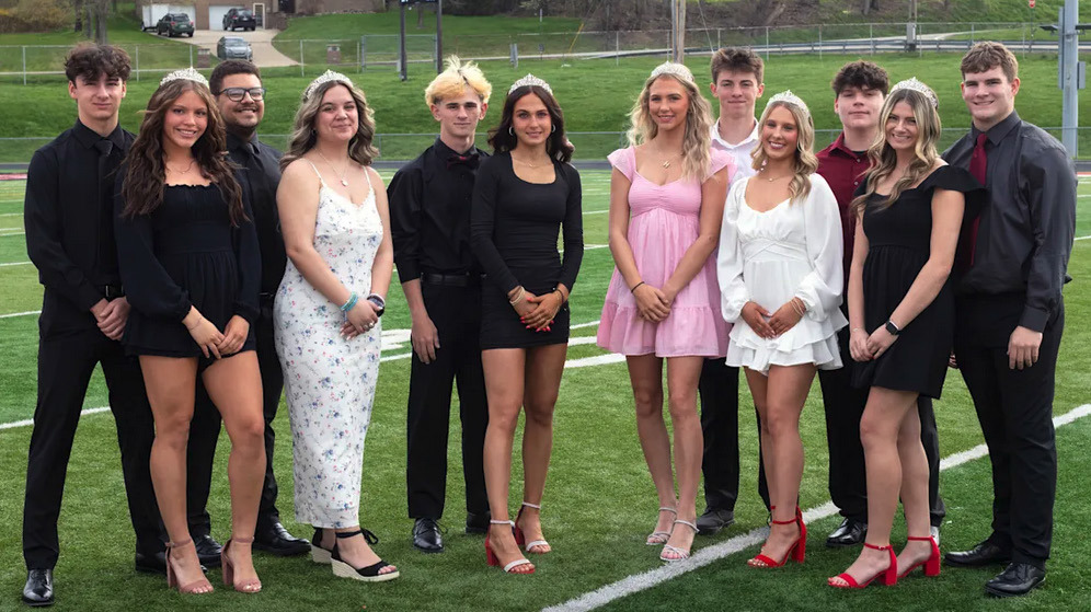 Elizabeth Forward 2025 Prom Court - Mon Valley Independent