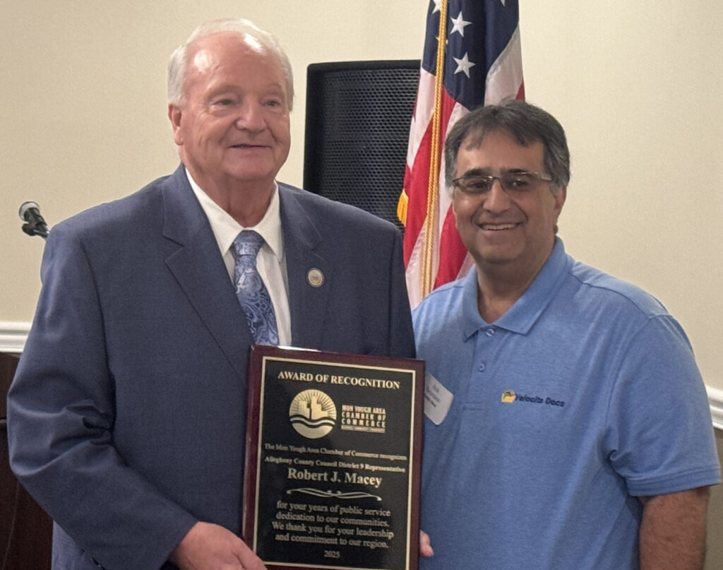 Baum, Macey honored for lifetime achievement by Mon-Yough Area chamber ...