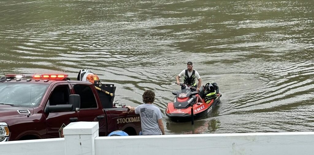Child quickly rescued after falling into river - Mon Valley Independent