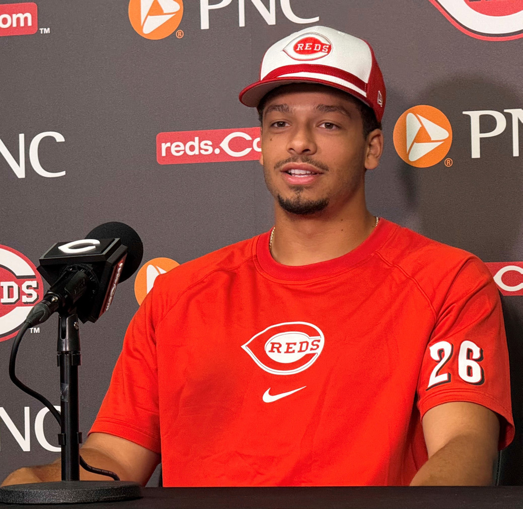 Prospect Burns excited with debut for Cincinnati - Mon Valley Independent