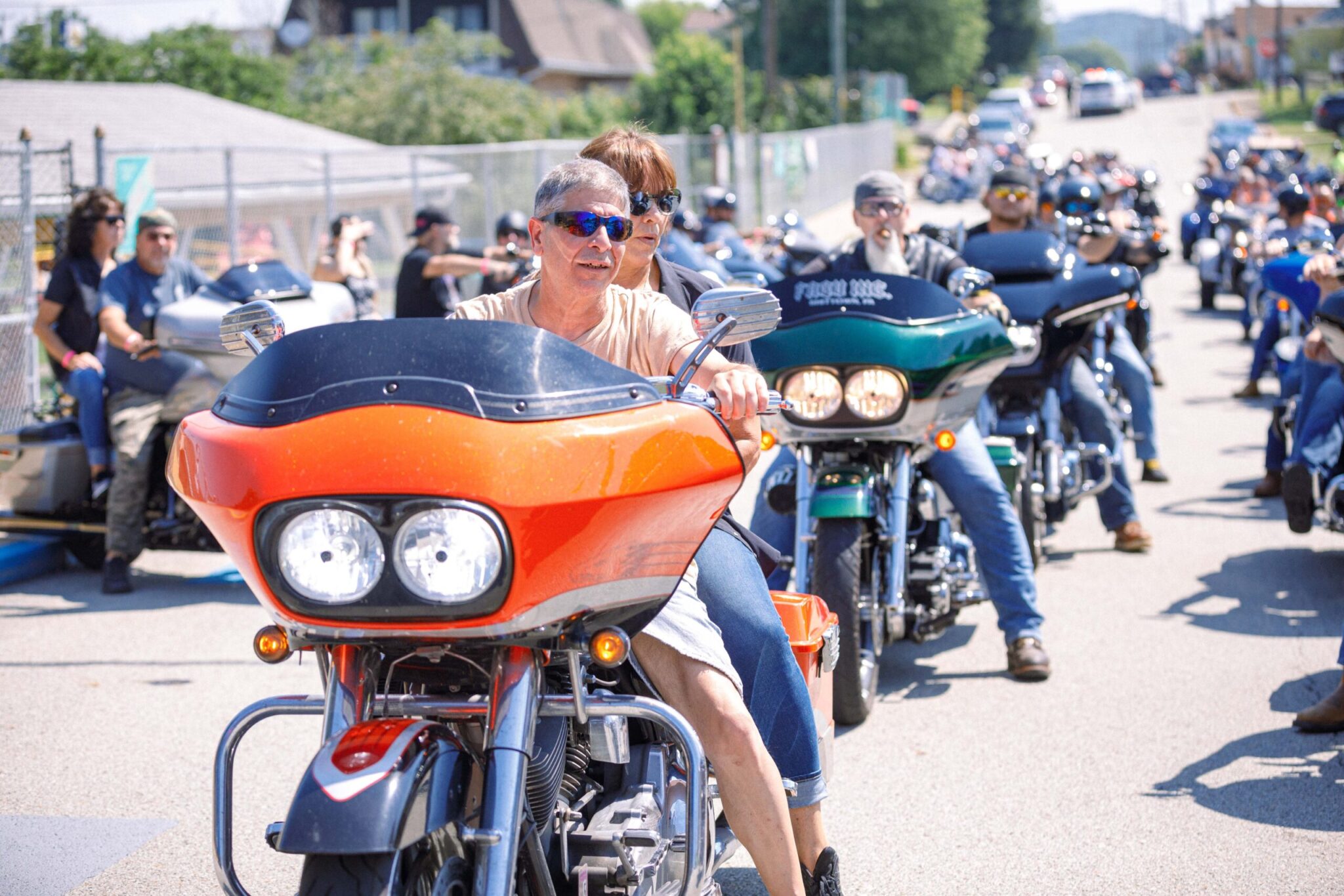 12th annual Block Party, Bike Run and Car Show held in Belle Vernon ...