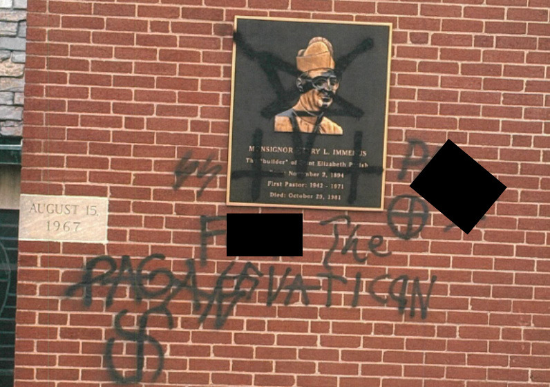 Vandals strike Catholic church in Pleasant Hills - Mon Valley Independent