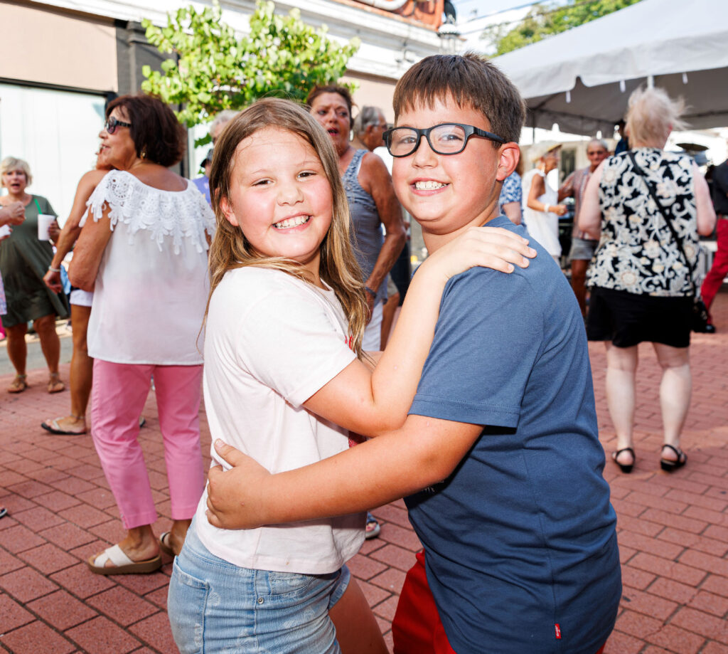 Dancing in the street in downtown Elizabeth - Mon Valley Independent