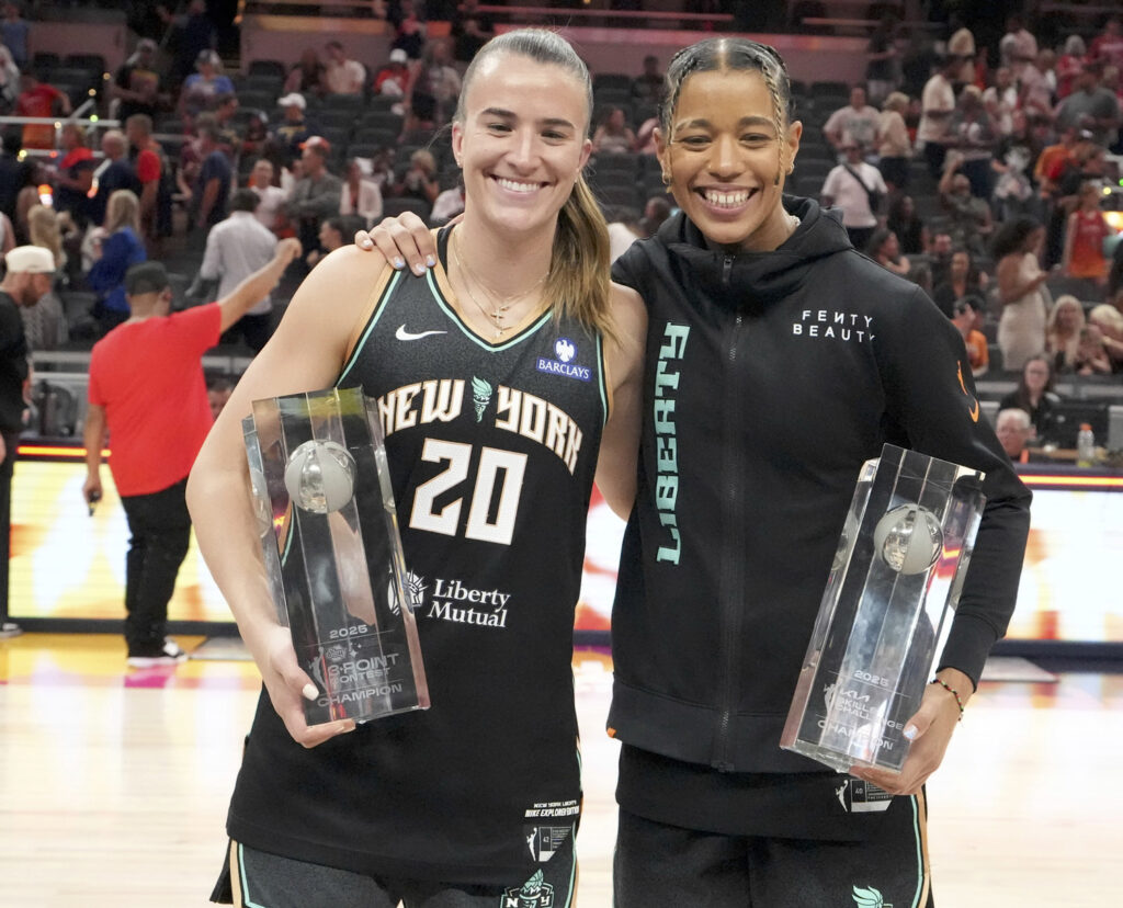 Ionescu wins 3-point contest, Cloud claims skills competition in ...