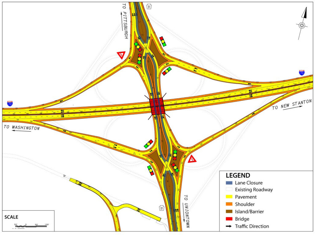 New interchange to be introduced on Route 51 - Mon Valley Independent